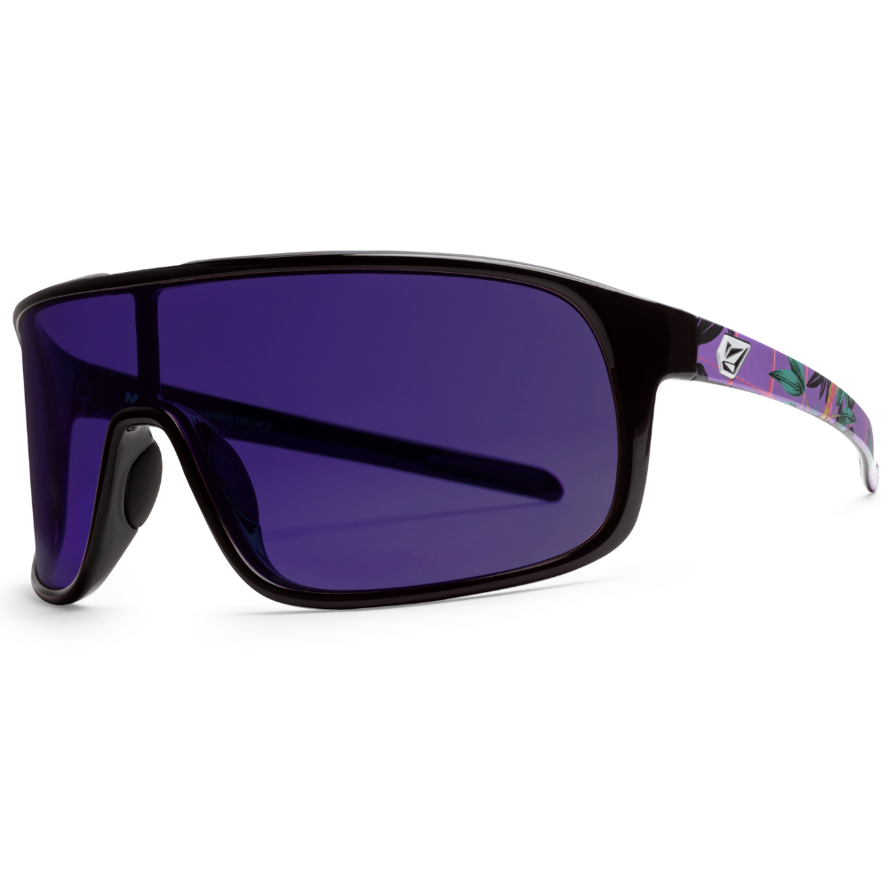 Volcom Macho Gloss Purple Paradise Sunglasses + Purple Chrome Lens ...