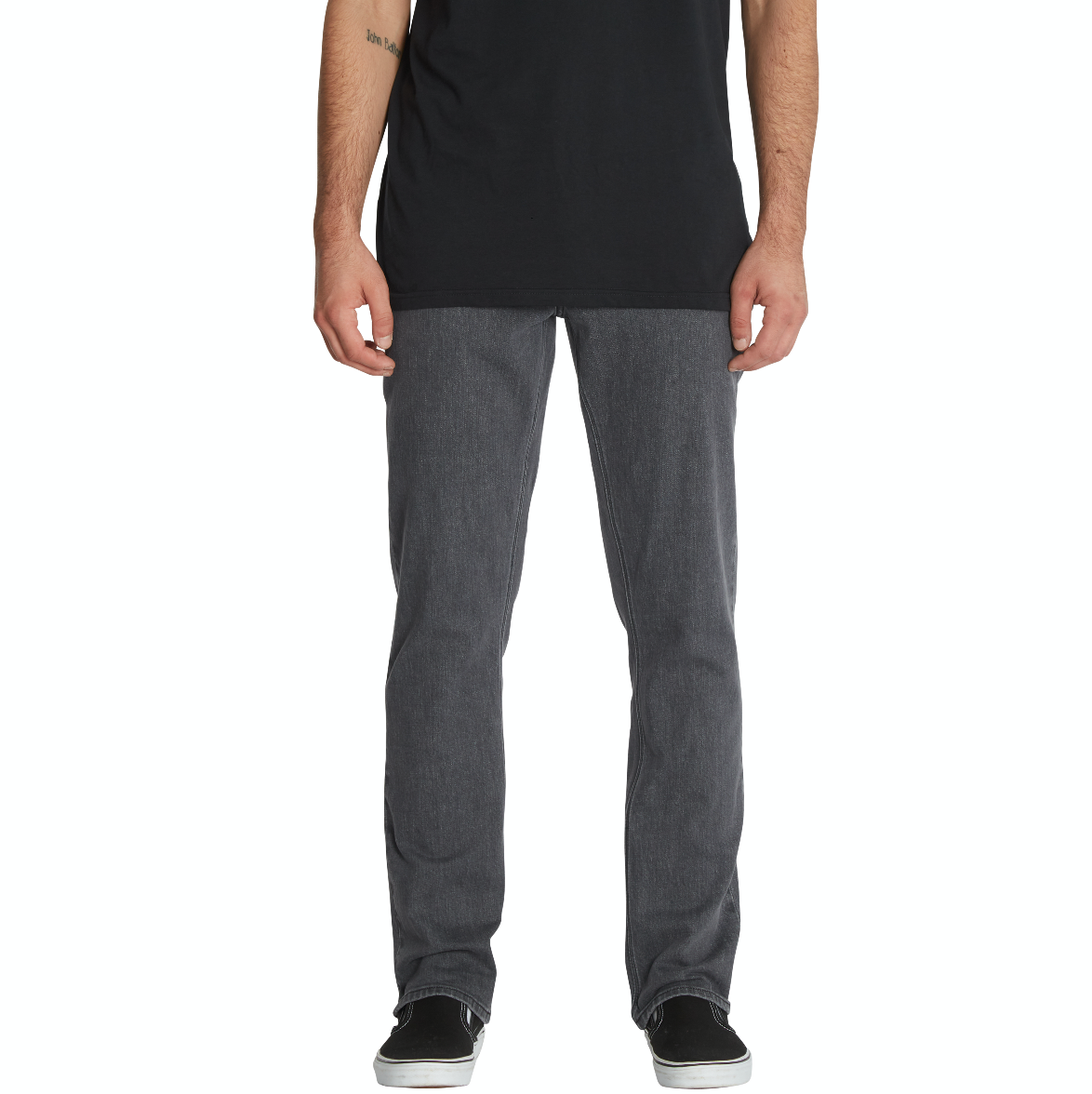 Volcom Vorta Denim Easy Enzyme Grey – Stoked Boardshop