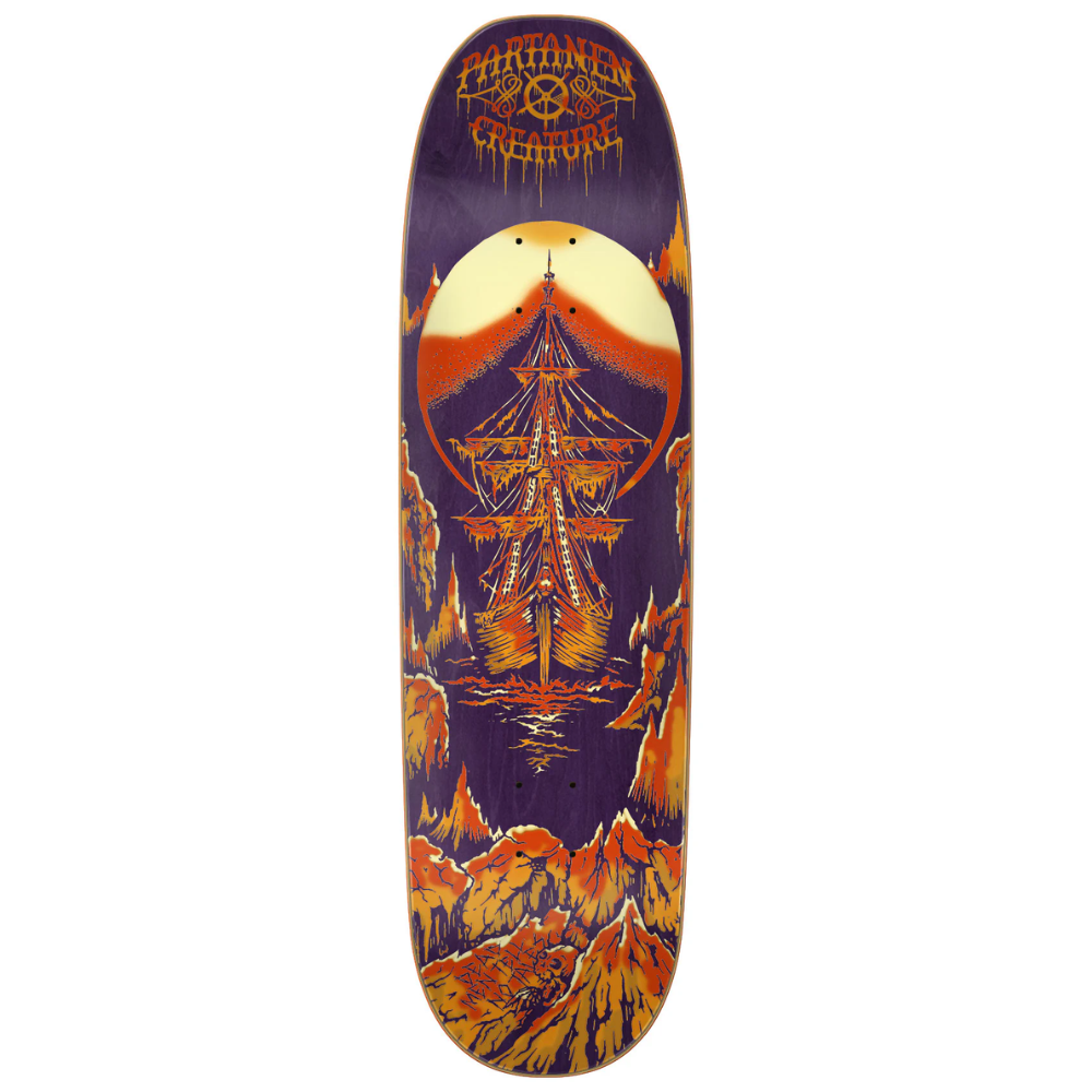 Creature Partanen Ship Of Hesh 8.8" Skateboard Deck – Stoked Boardshop