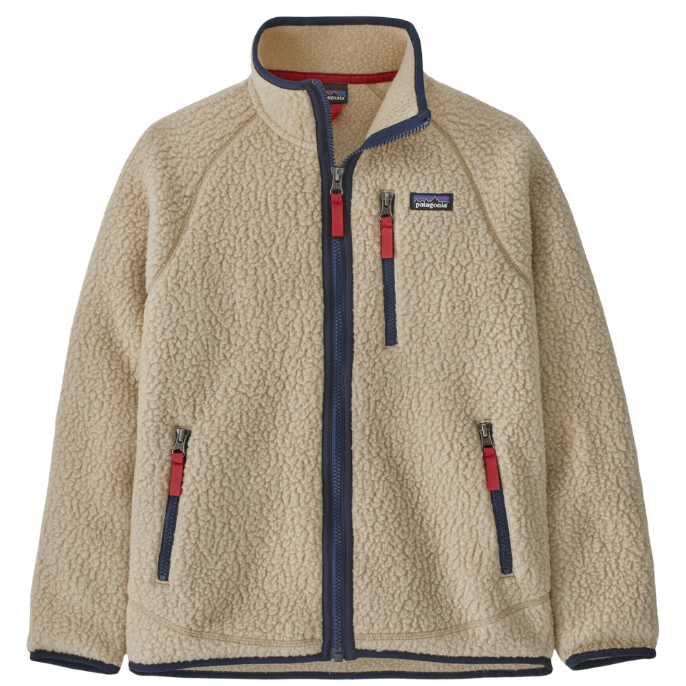Patagonia Kids Retro Pile Jacket Khaki – Stoked Boardshop