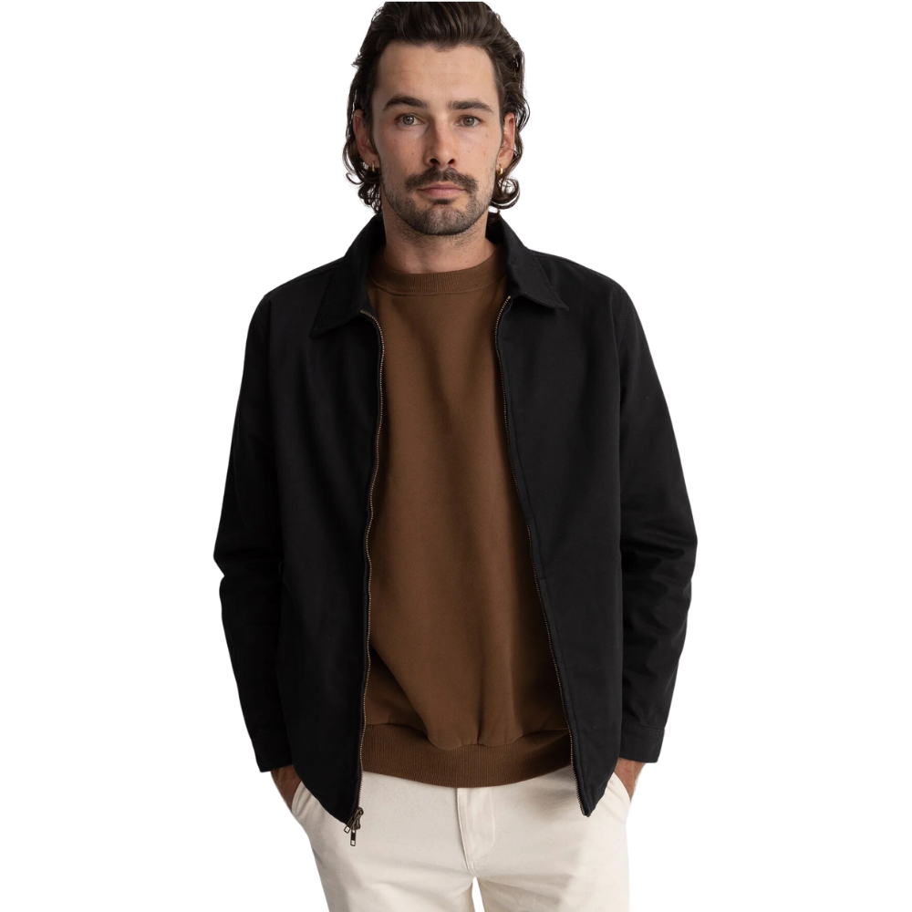 Rhythm Classic Shop Jacket Vintage Black – Stoked Boardshop