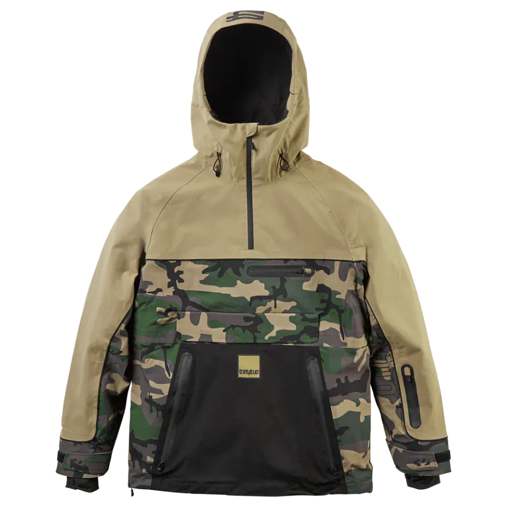 Thirtytwo Anorak Snowboard Jacket Camo – Stoked Boardshop